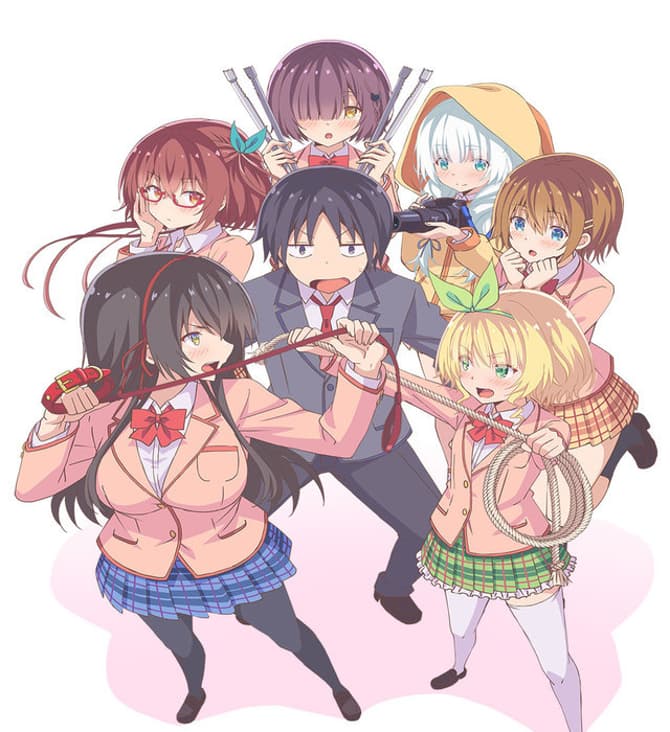HENSUKI: New Harem TV Anime Has Revealed A Brand New Key Visual