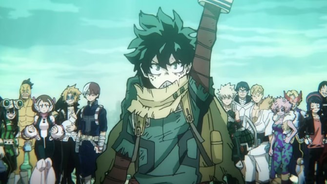 MY HERO ACADEMIA Season 7 Countdown Kicks Off With Class 1-A Character ...