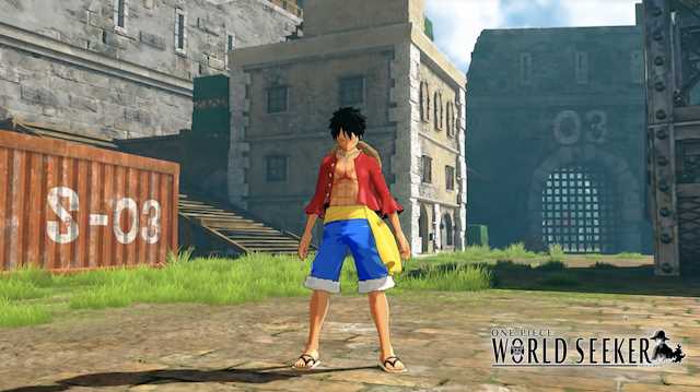 ONE PIECE: WORLD SEEKER: Luffy Explores Jail Island In Over 20 Minutes ...